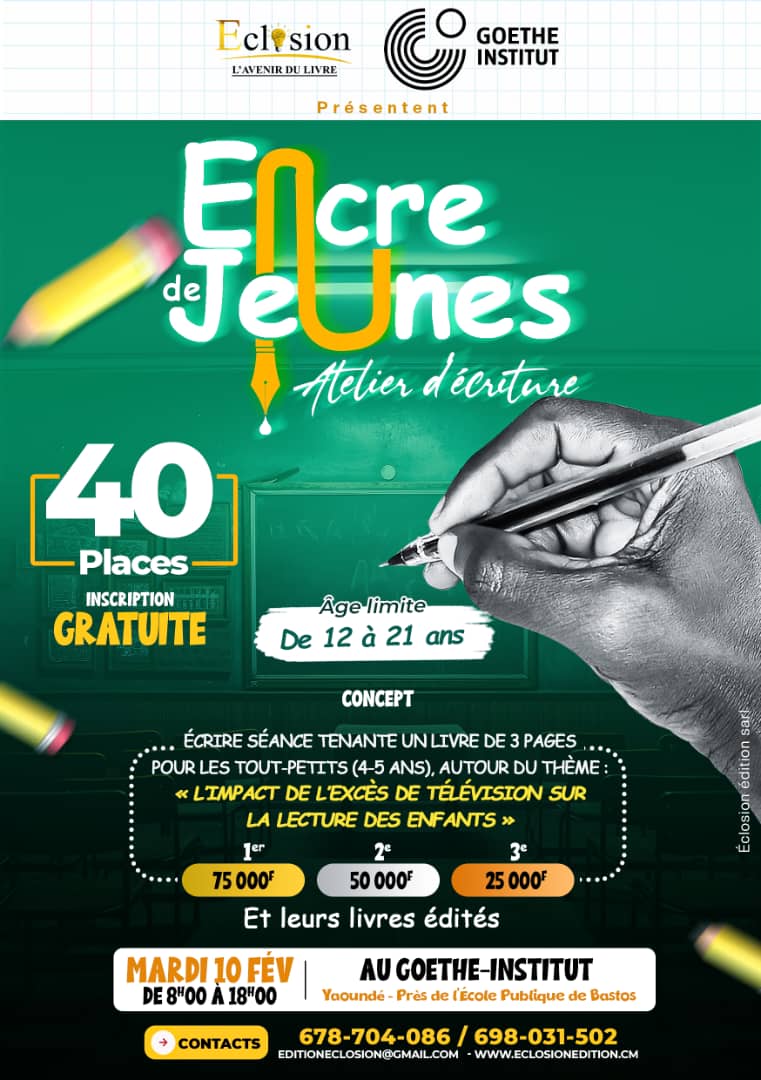 Yaoundé : Eclosion et le Goethe Institut organisent un atelier d ...